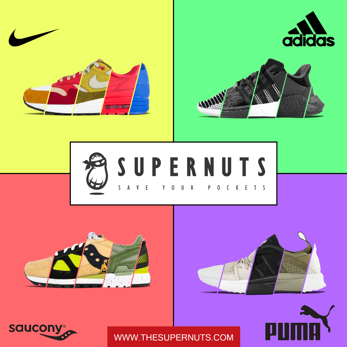 Sneakers, clothing and accessories in a nutshell – Supernuts