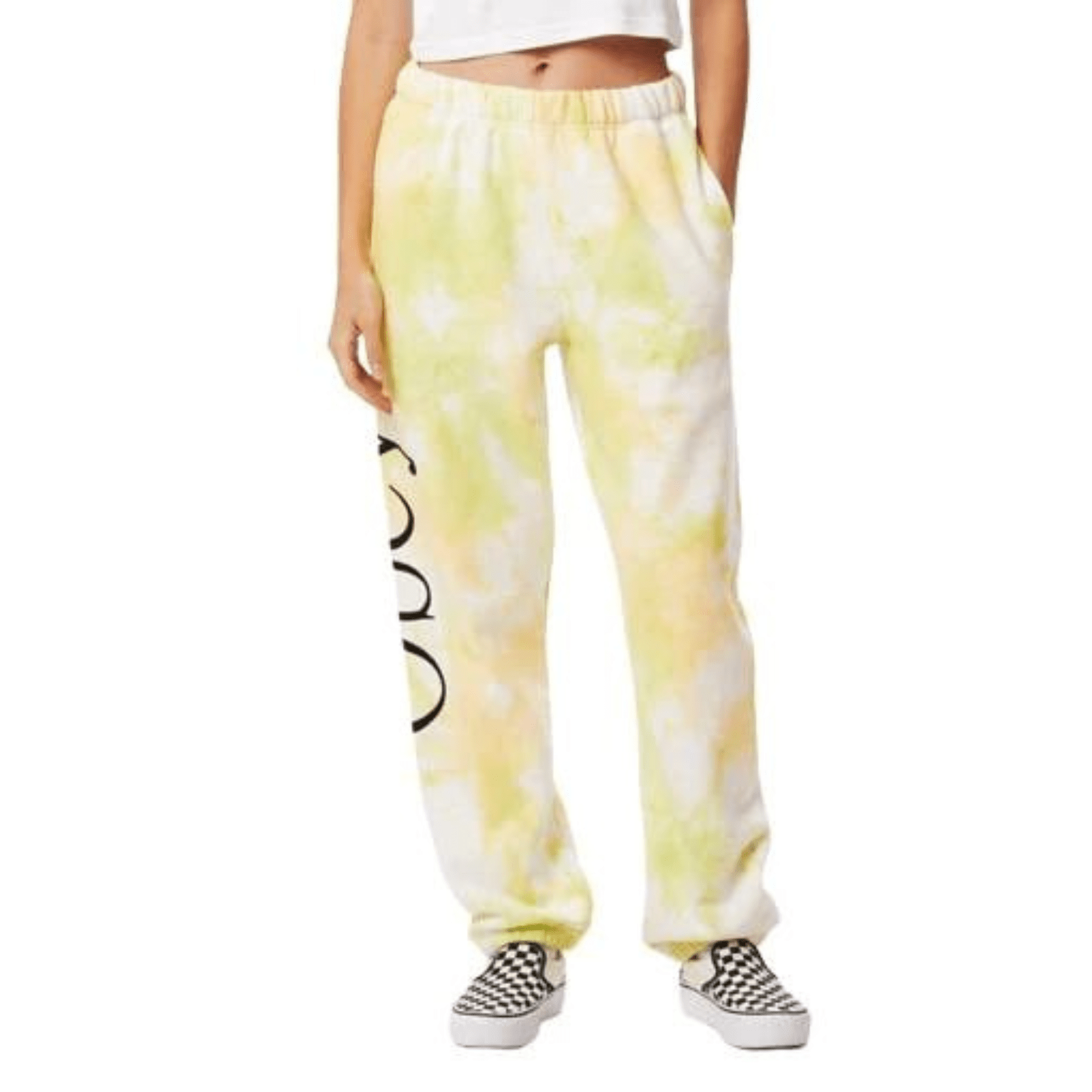 Obey Pantaloni Da Ginnastica Limitless Sweatpant Giallo Sintetico Donna ...